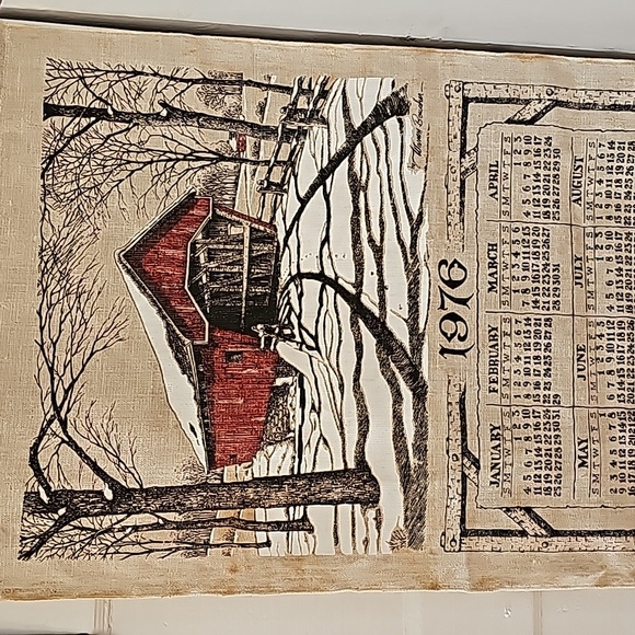 Kay Dee | Accents | 976 Linen Calendar | Poshmark
